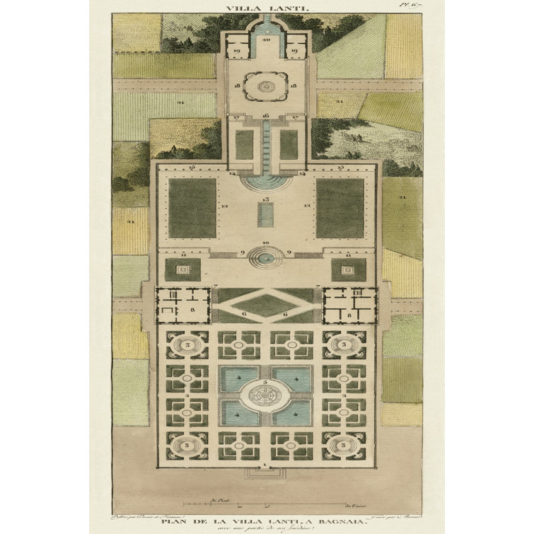 Maturi Plan De La Villa Lanti | Wayfair.co.uk