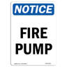 SignMission Fire Pump Sign | Wayfair