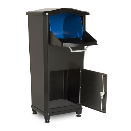 Architectural Mailboxes Elephantrunk Parcel Drop Box 2 Door Front Load ...