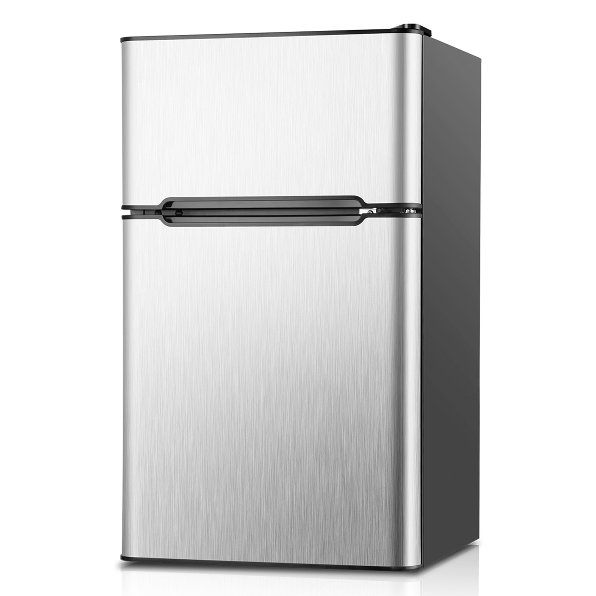 Simzlife 3.2 Cubic Feet Small Fridge Convertible Mini Fridge with ...