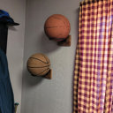 17 Stories Walkerville Wood Wall Mounted Sports Rack & Reviews | Wayfair