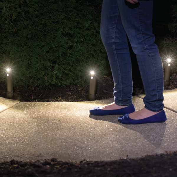 Mr. Beams Mini Battery Powered LED Pathway Light Pack | Wayfair