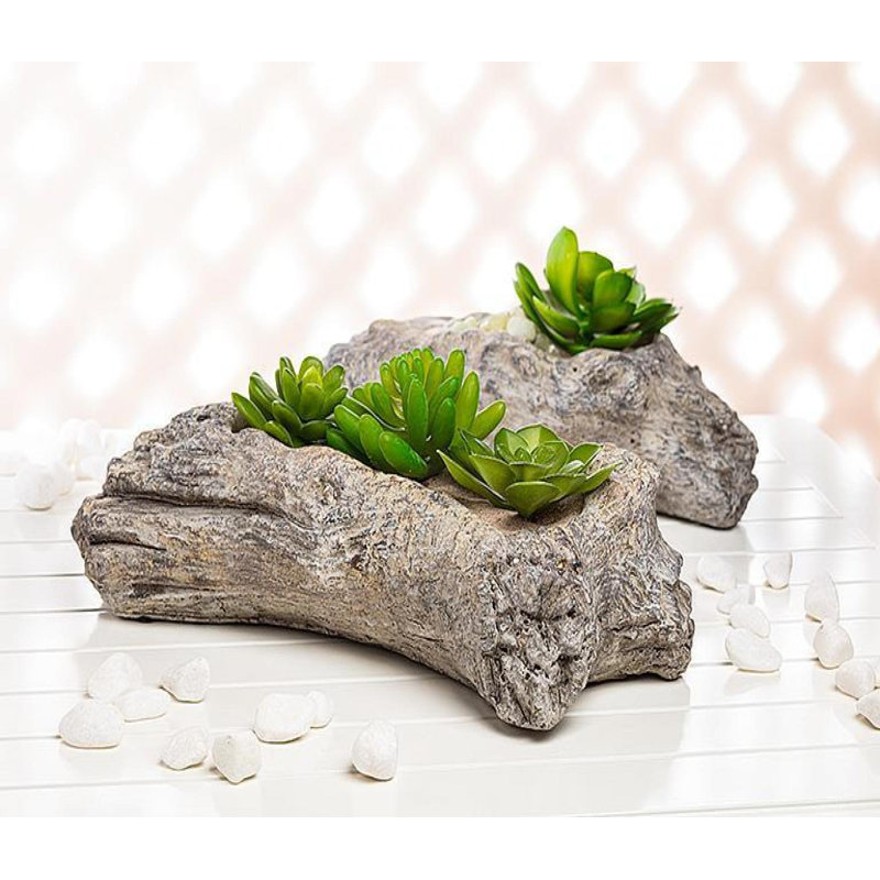 Loon Peak® Log Planter | Wayfair