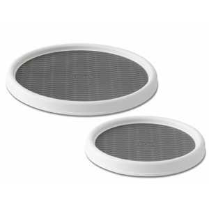Copco Set Of 2 Non-Skid Pantry Cabinet Lazy Susan Turntable, 9-Inch And ...