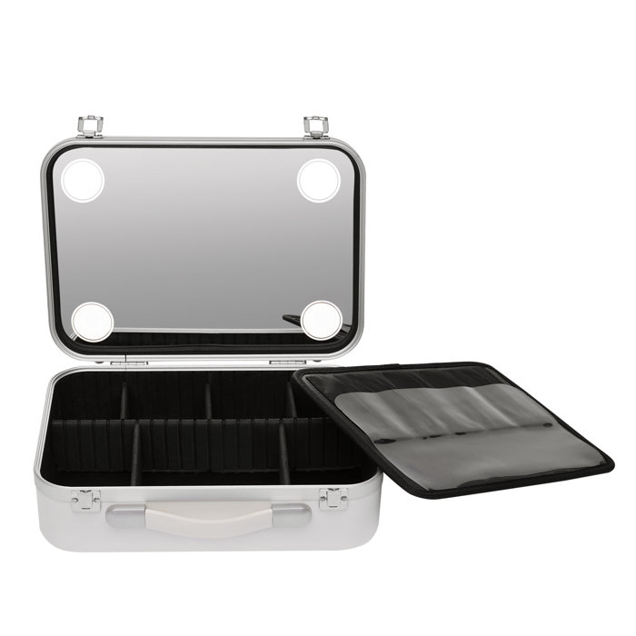 Ebern Designs Daffron 7 Compartment Makeup Organizer & Reviews | Wayfair