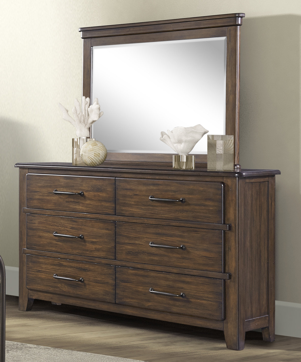 Millwood Pines Geonna 6 Drawer Dresser - Wayfair Canada