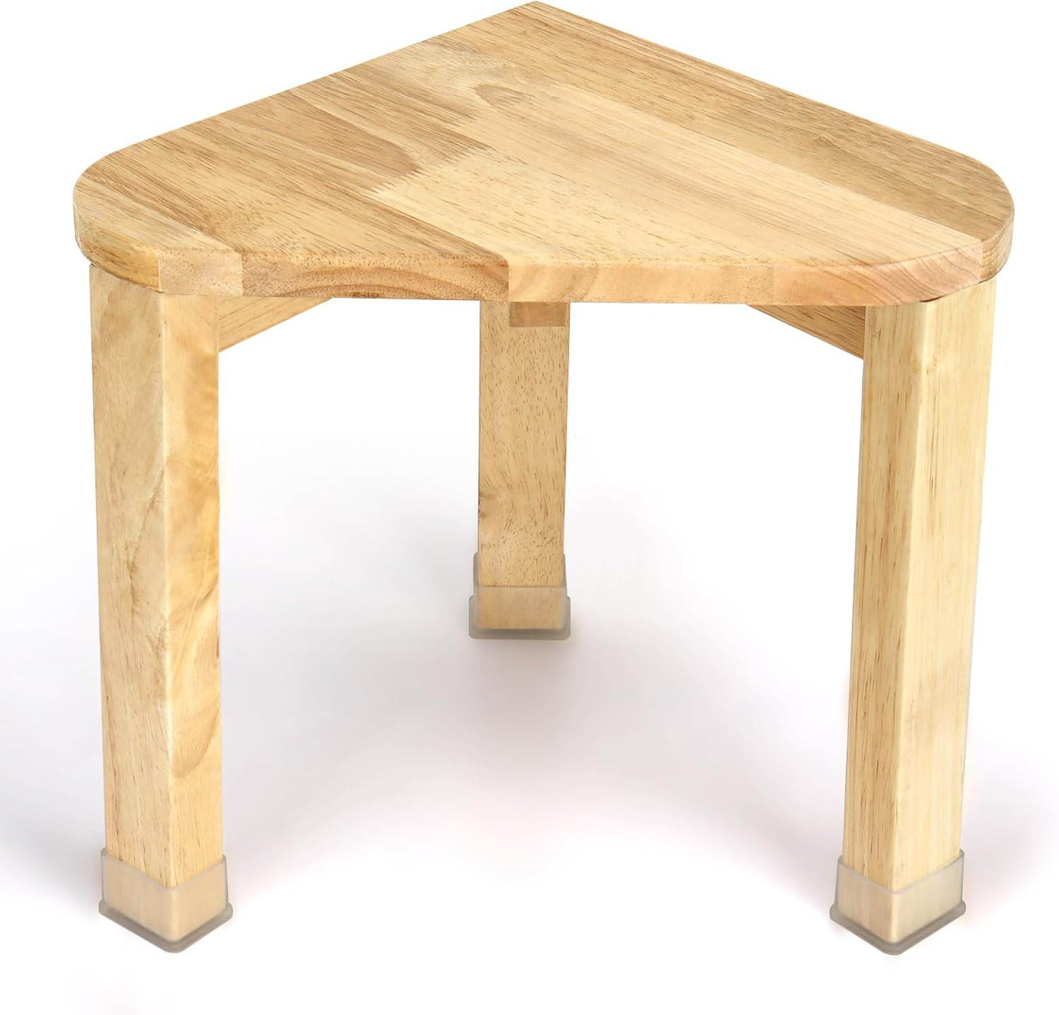 Latitude Run® 12" Corner Shower Foot Rest,Wooden Showers Stool Seat For ...