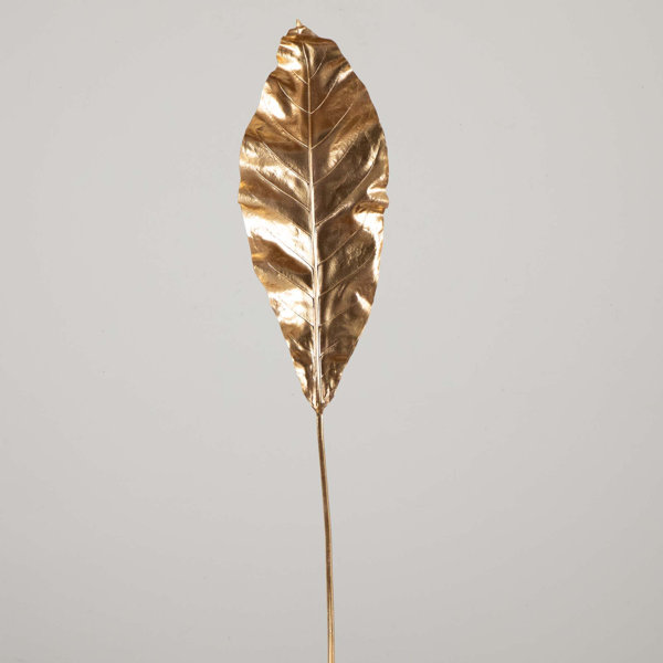 Mercer41 42in. Artificial Palm Gold Stems, Set of 3 | Wayfair