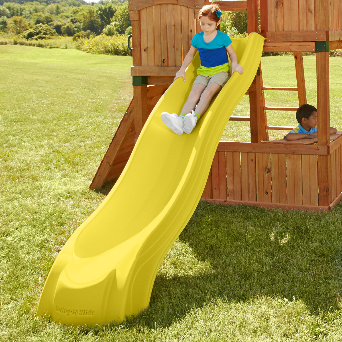 Swing-n-Slide Ready To Build Custom Alpine Wave Slide for 5' Deck ...