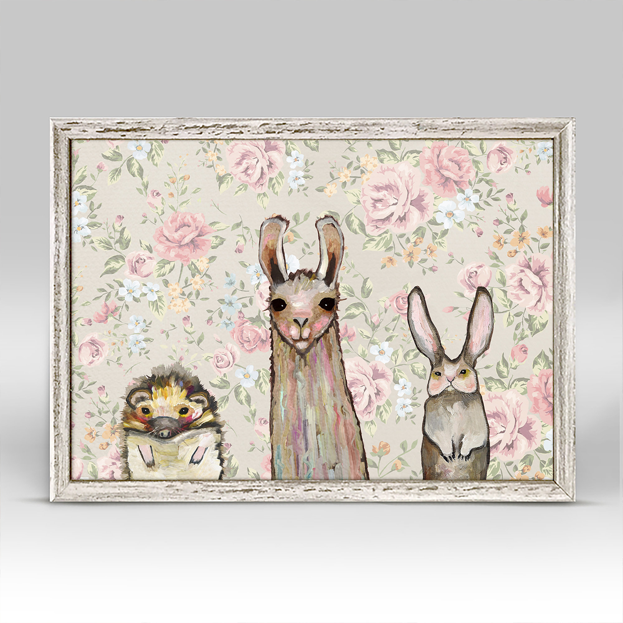Bungalow Rose Baby Llama And Friends by Eli Halpin - Print - Wayfair Canada