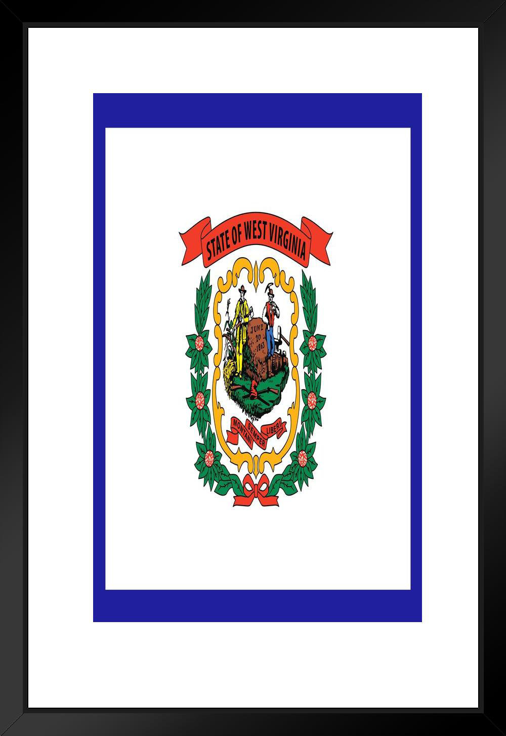 Trinx West Virginia State Flag Applachia Mountaineers WVU State Flag ...