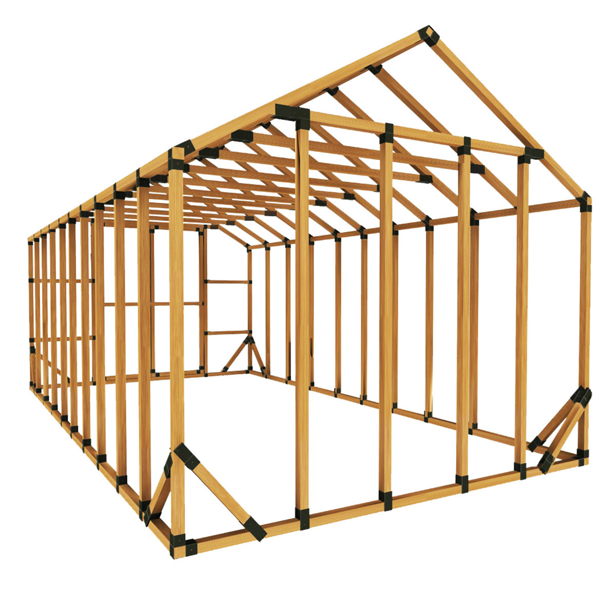 E-Z Frames Storage Shed Kit & Reviews | Wayfair