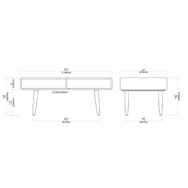 Mercury Row® Mccurley Coffee Table & Reviews | Wayfair