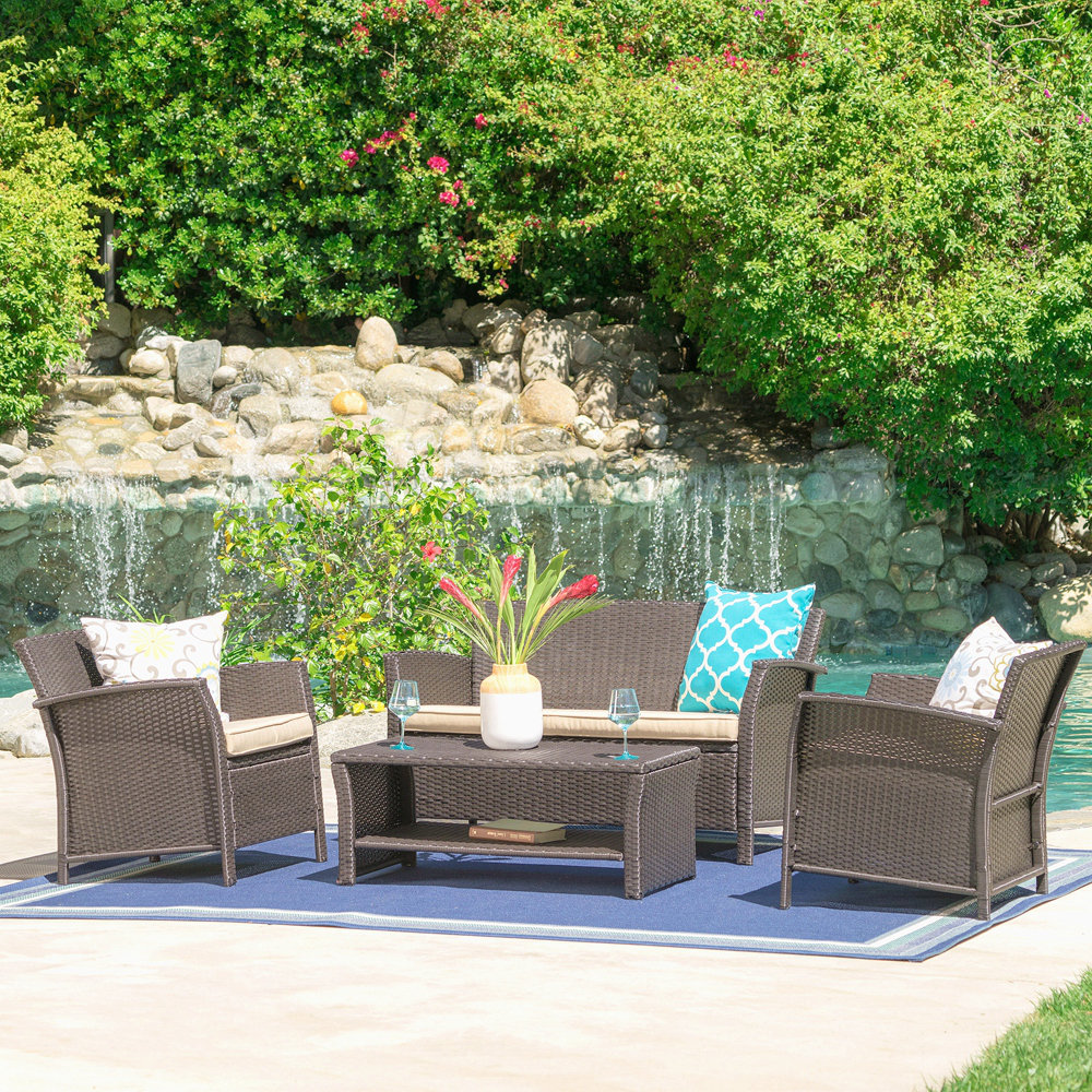 Lark Manor™ ST LUCIA 4PC SOFA SET | Wayfair