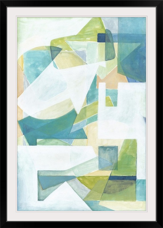 George Oliver « i » megan meagher, reproduction d’art Overlay Abstract ...