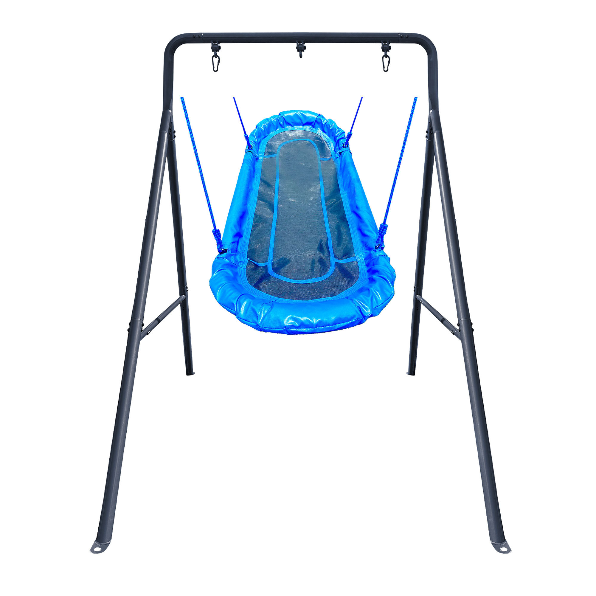 gobaplay Single Support Wide Frame with Double Platform Outdoor Swing ...