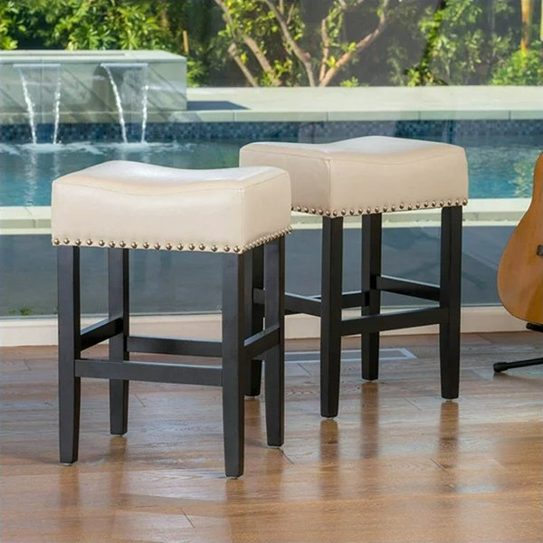 Wildon Home® Albur Unfinished Stool | Wayfair