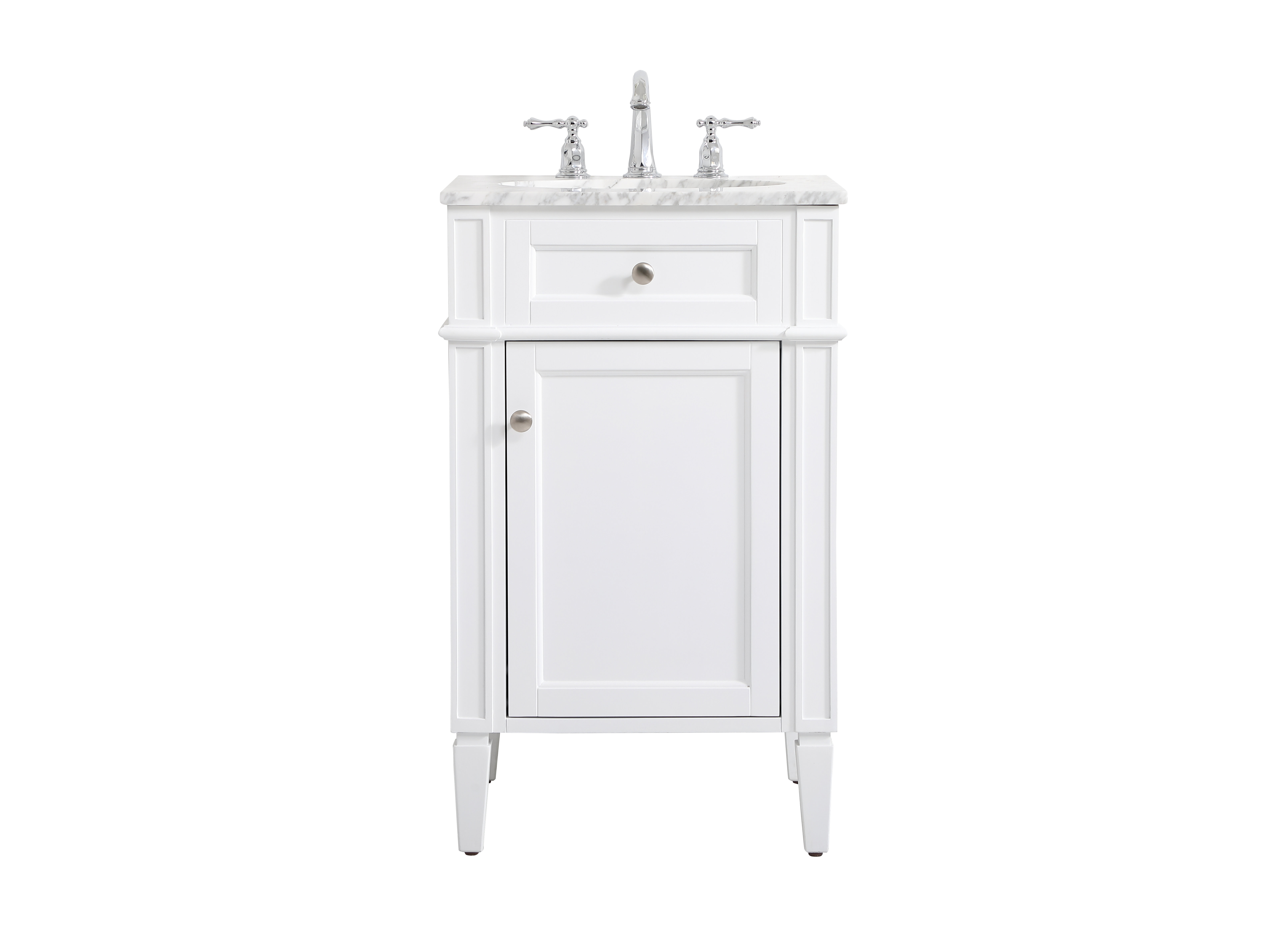 Birch Lane™ Rivers 21" W x 21.5 " D x 35" H Single Bathroom Vanity In ...