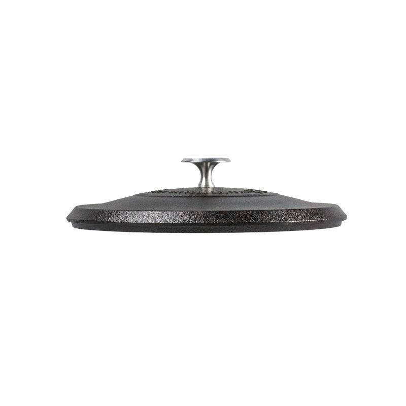 Lodge 12" 1 Piece Cast Iron Lid | Wayfair