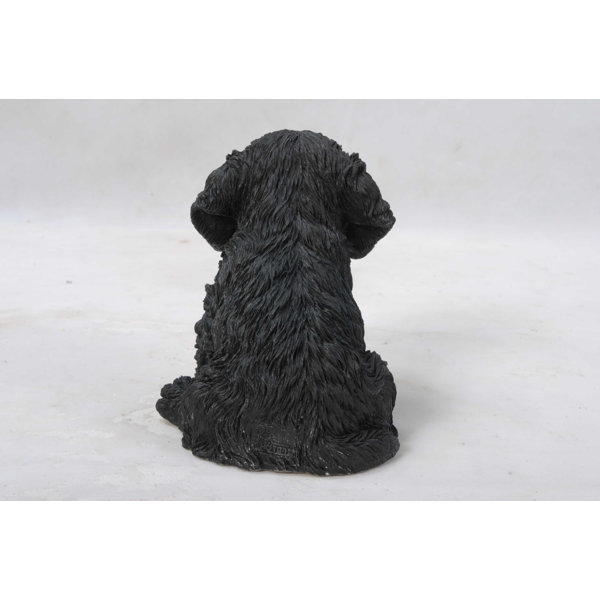 Hi-Line Gift Ltd. Sitting Cockapoo Puppy Statue & Reviews | Wayfair