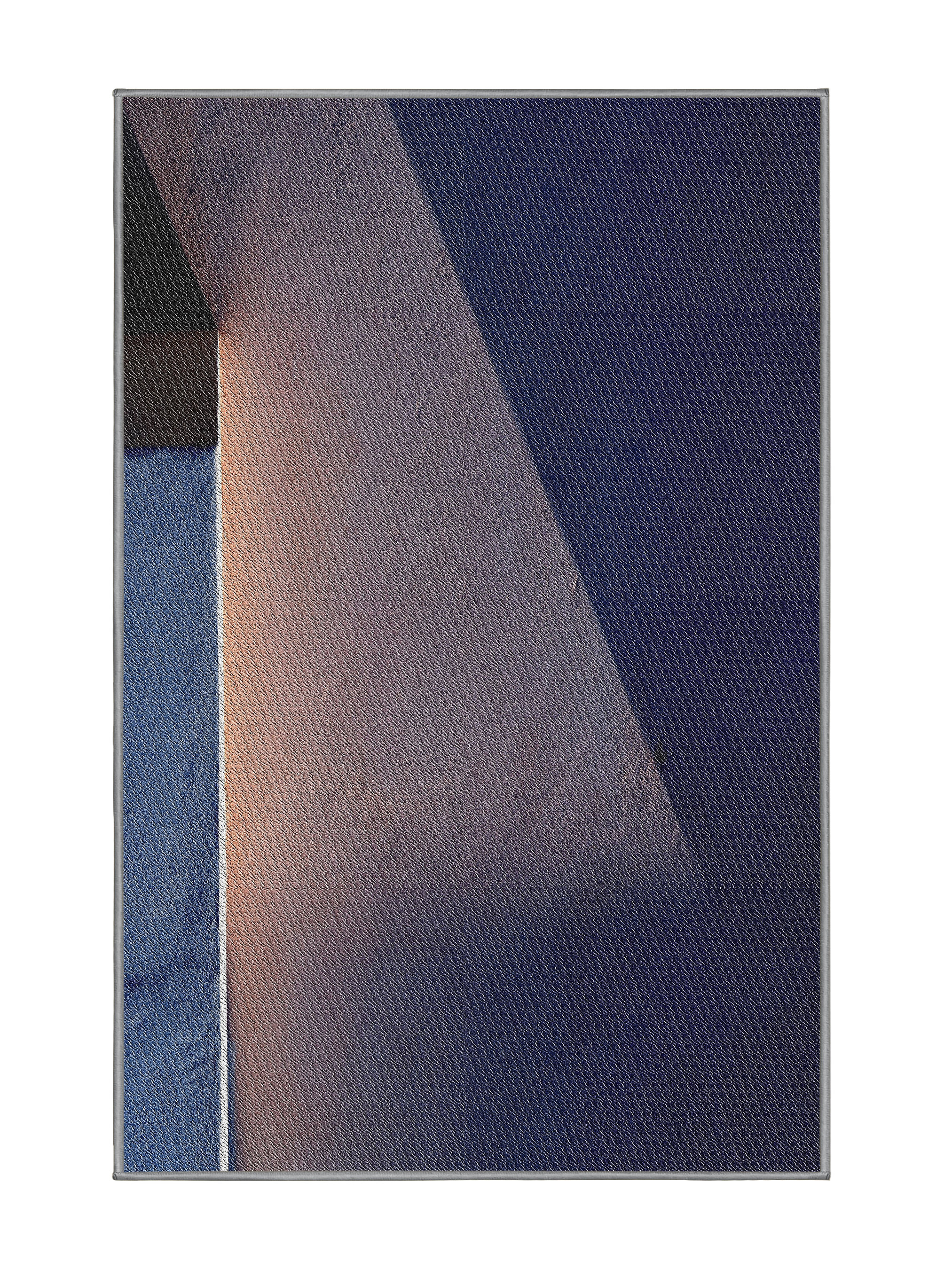 Hokku Designs Bethena Abstract Violet/Blue Area Rug | Wayfair