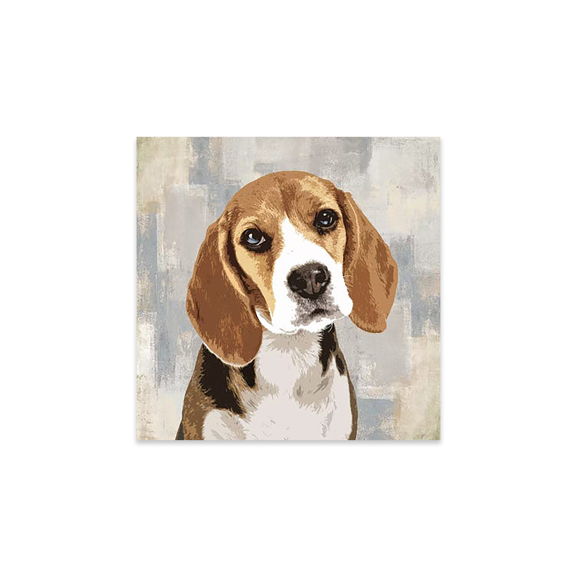 Red Barrel Studio® Beagle Print On Acrylic Glass | Wayfair
