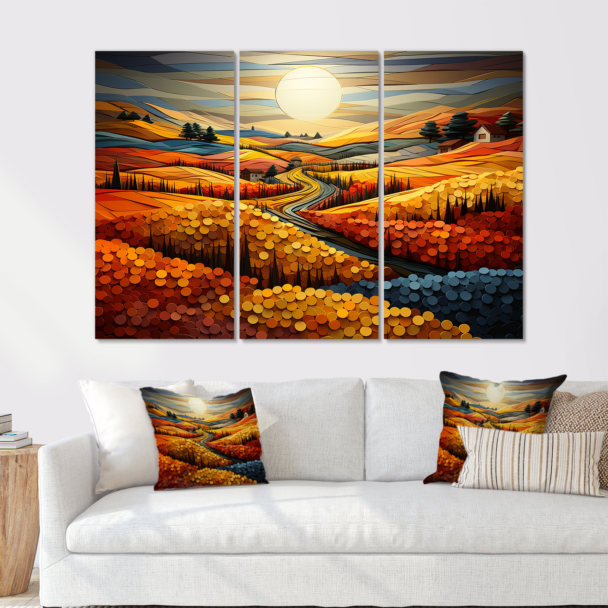 Lark Manor™ Countryside Fusion Unveiled II - Farm Canvas Wall Art Set ...