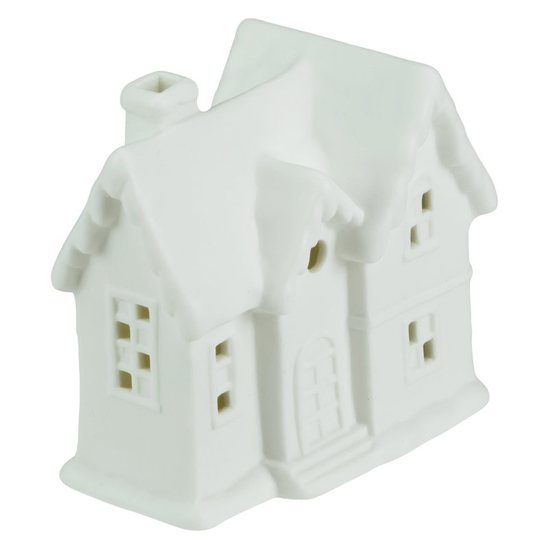 Northlight Seasonal 4.25" LED Lighted Ceramic Christmas House Warm ...
