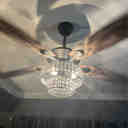 Etta Avenue™ 52" Rafferty 5 - Blade Crystal Ceiling Fan with Remote ...