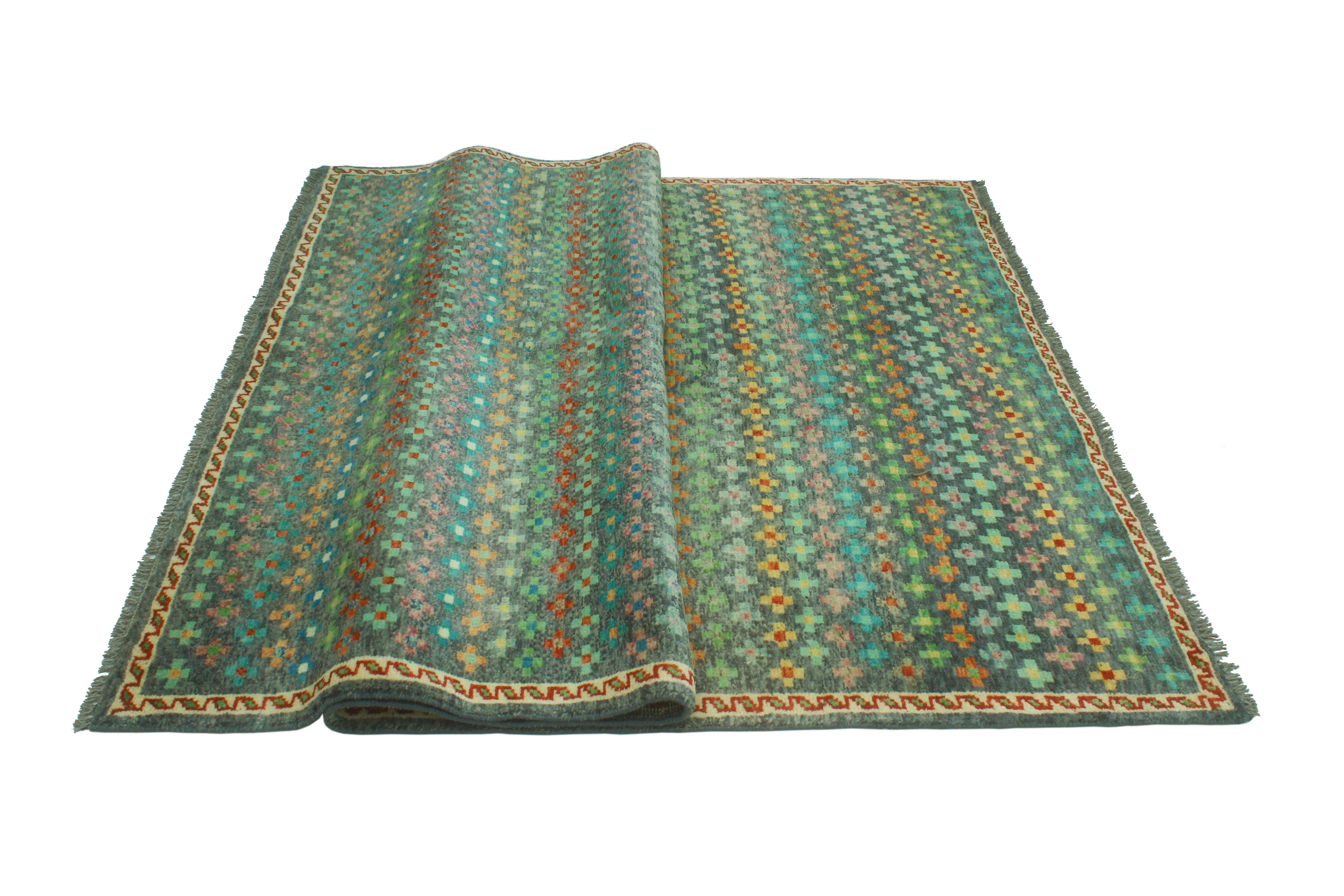 Isabelline Khyli Adella Grey Rug | Wayfair