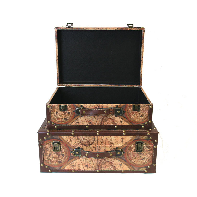 Williston Forge Jahyra 2 Piece Decorative Trunk Set - Wayfair Canada