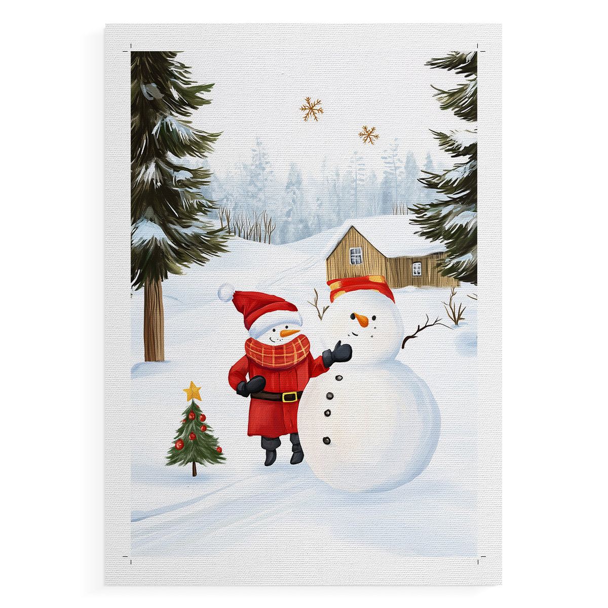 Ophelia & Co. Christmas Holiday Art CCCXXIX -Canvas Print Only - NOT ...