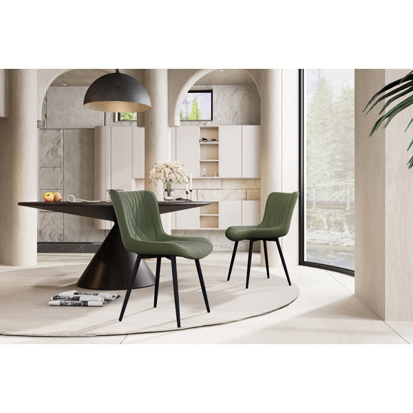 George Oliver Disbrow Tufted Upholstered Side Chair | Wayfair