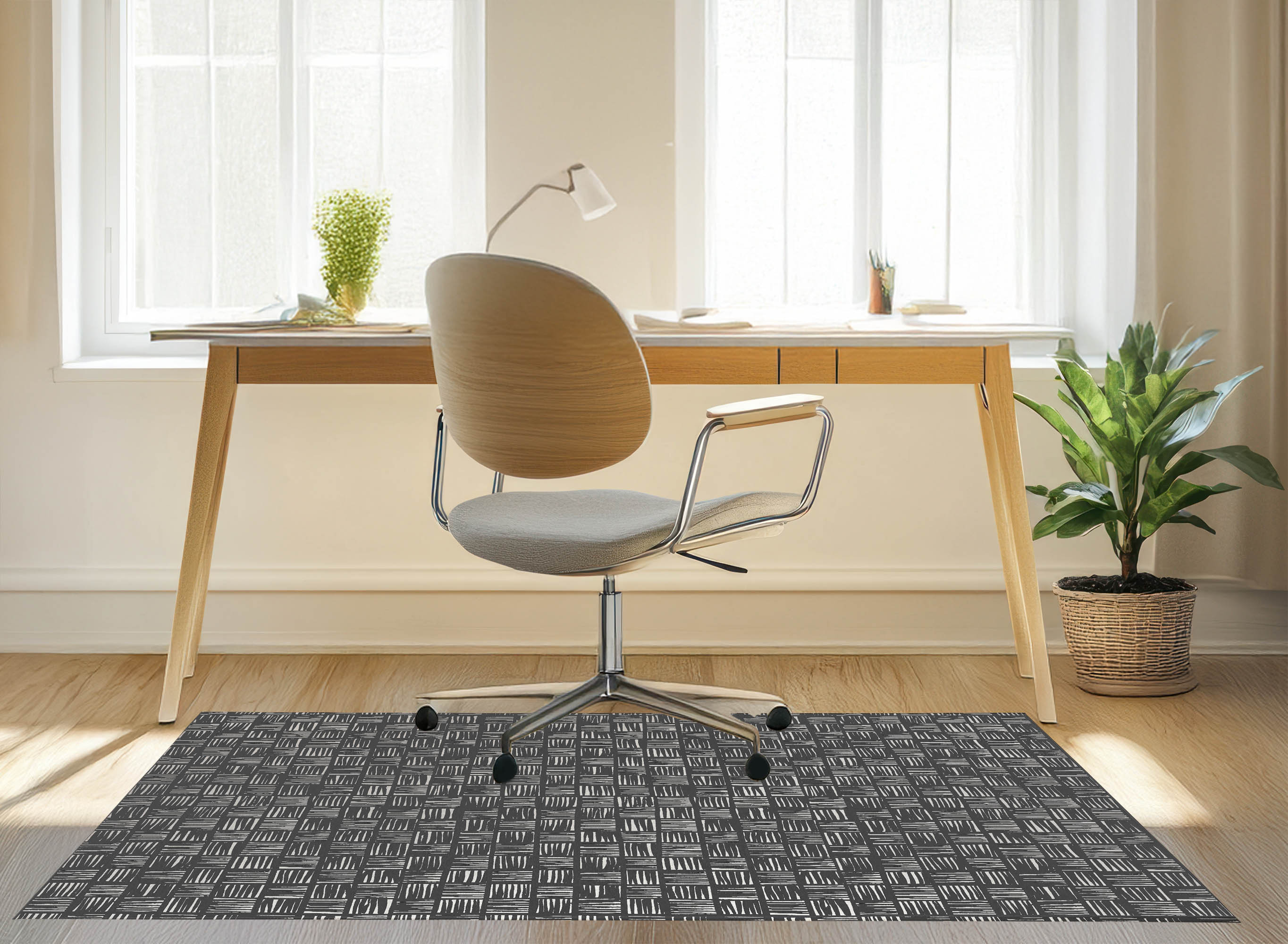 Christopher's Corner Lash Locked Office Mat | Wayfair