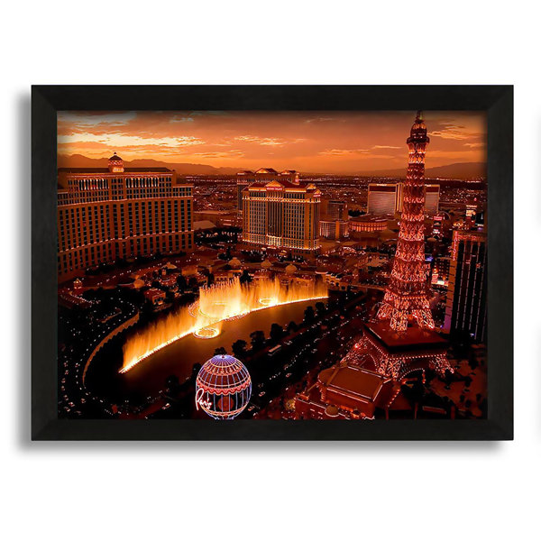 Brayden Studio Las Vegas Little Eiffel Tower - Single Picture Frame ...