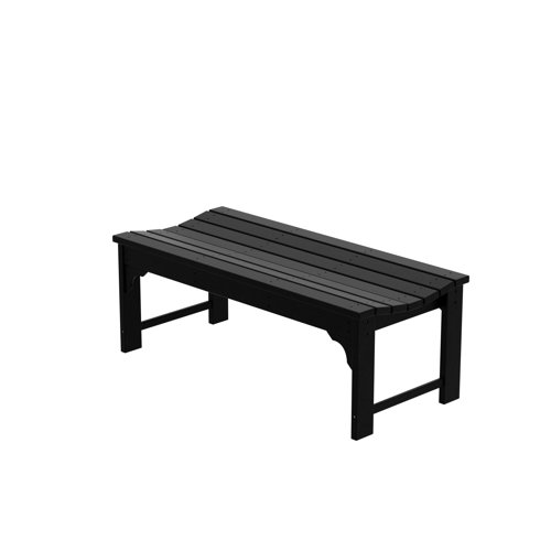 Black Outdoor Benches You'll Love | Wayfair