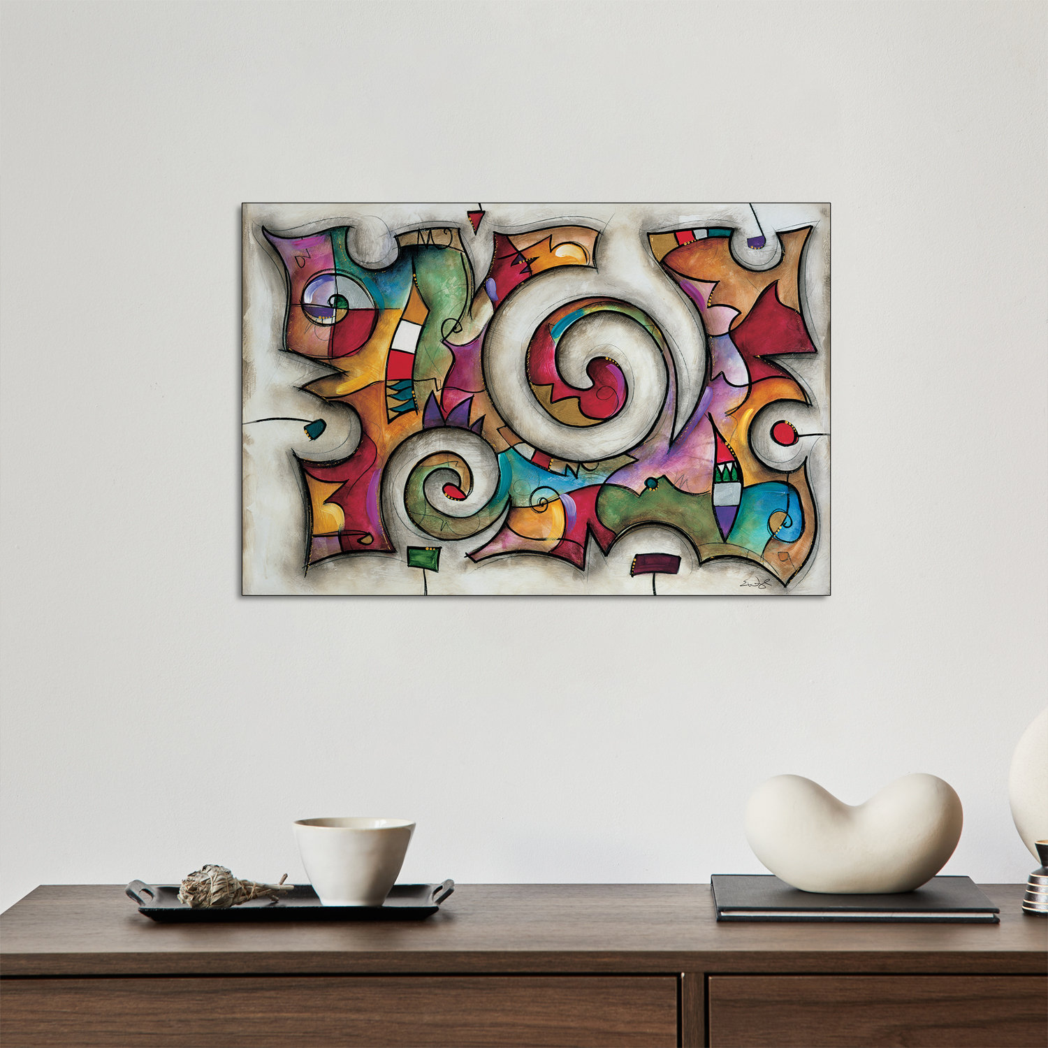 Ivy Bronx Steelpix Metal Canvas - Quadra By Eric Waugh Wall Art Print ...