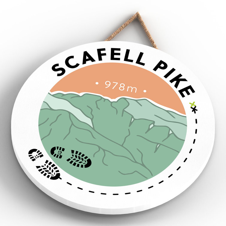 Happy Larry Scafell Pike Wall Décor | Wayfair.co.uk