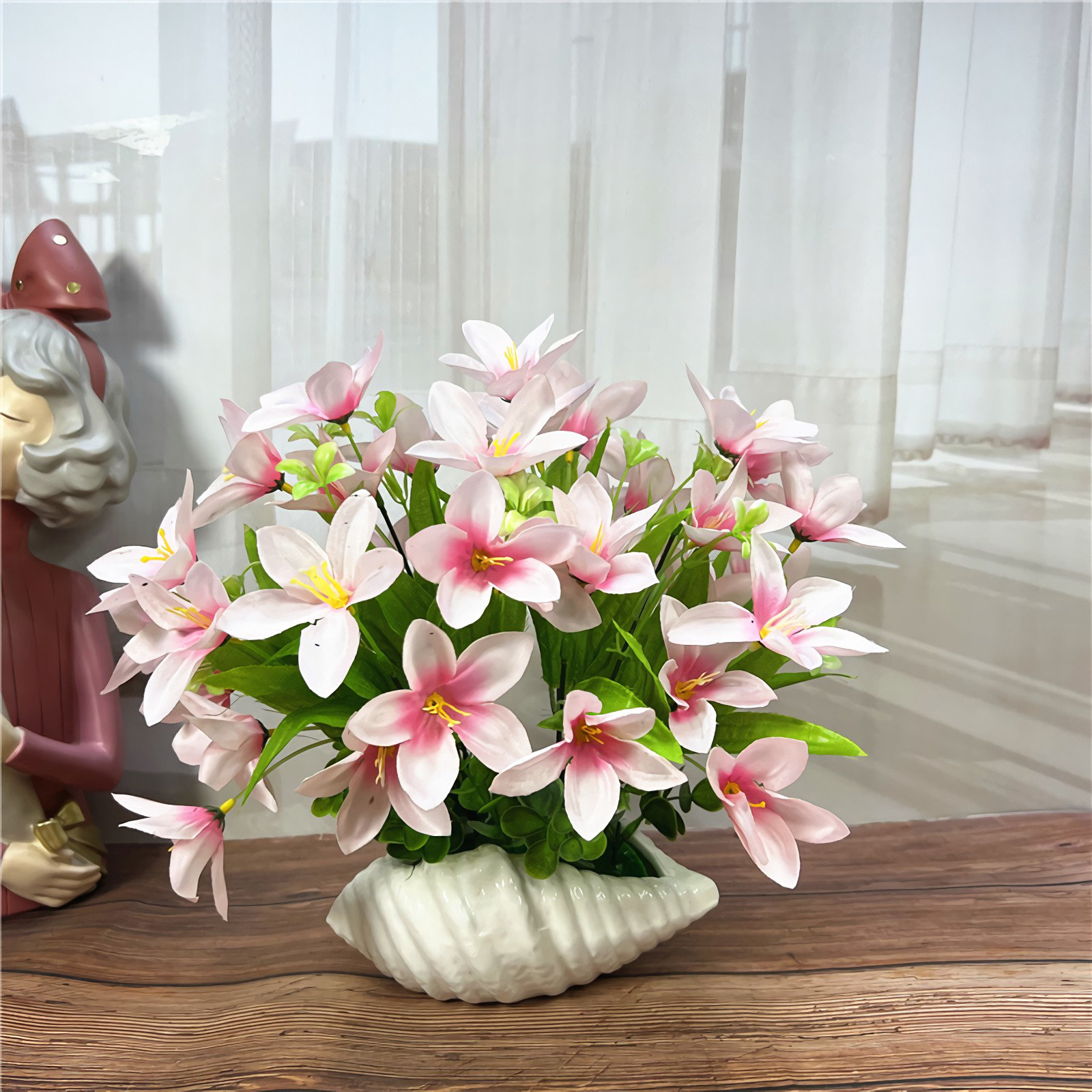 Primrue Simulated Bouquet, Flower Arrangement Set, Fake Flower ...