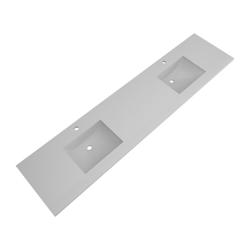 Elsa Spring 84" Double Sink Bathroom Vanity & Reviews - Wayfair Canada