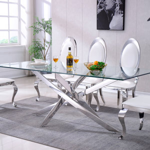 Glass Dining Tables - Wayfair Canada
