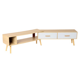 George Oliver TV Stand,Retractable TV Cabinet,Entertainment Center with ...