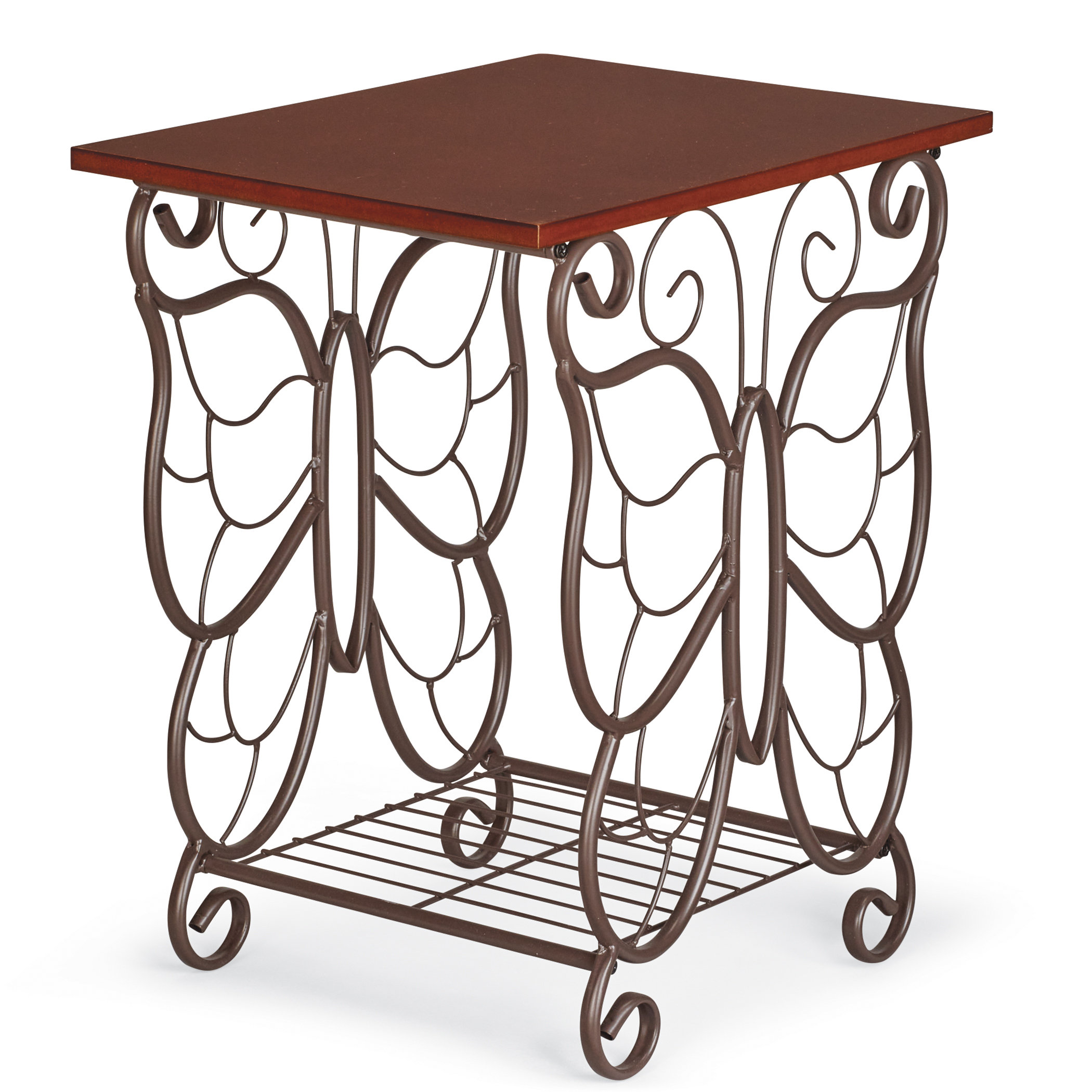 One Allium Way® Aleister Butterfly Side Table | Wayfair