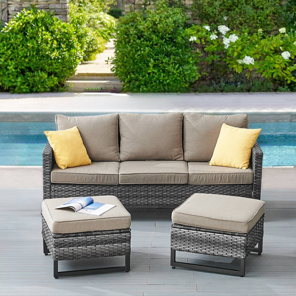 Latitude Run® Alpheus Metal Outdoor Side Table & Reviews | Wayfair