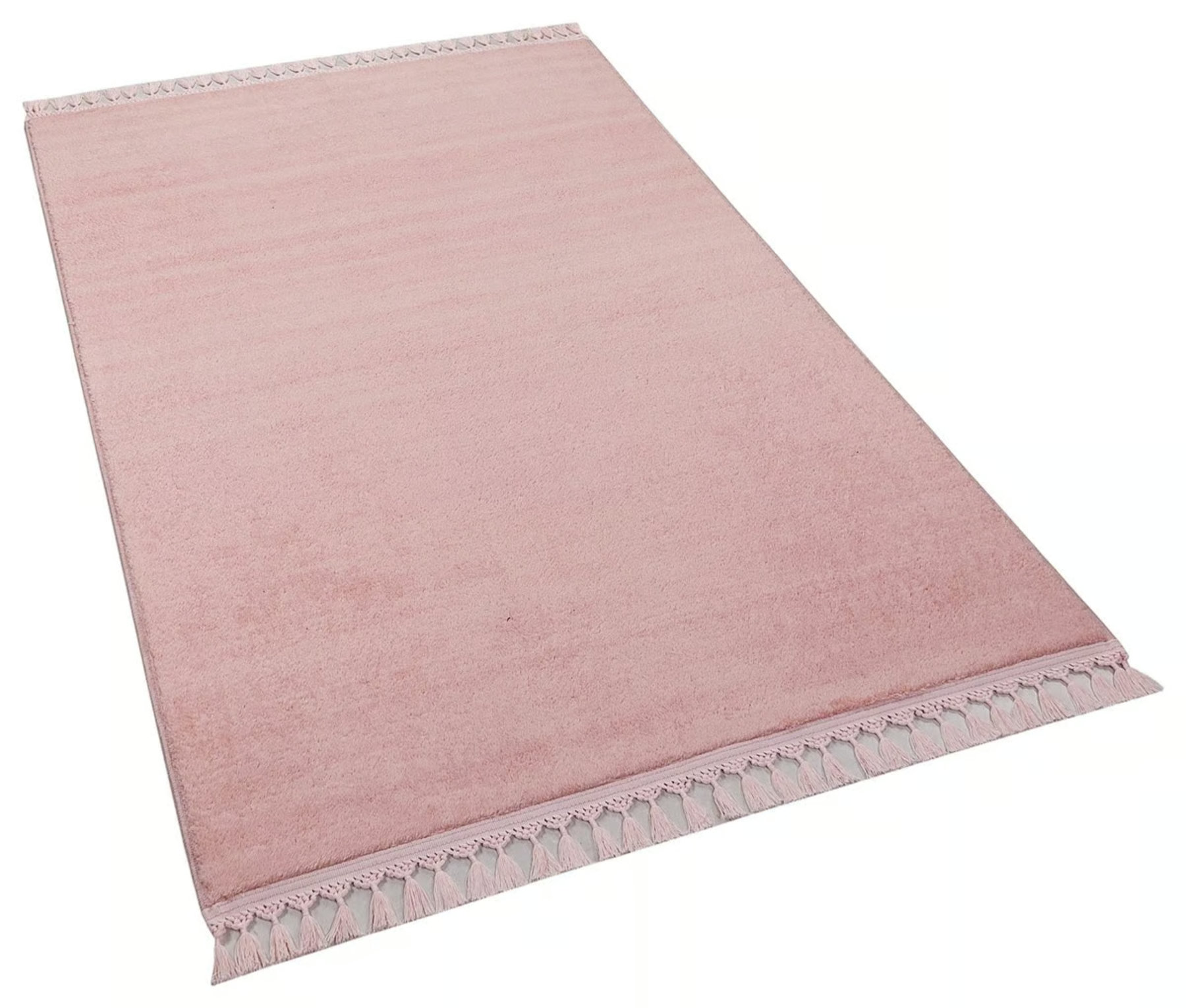 Latitude Run® Fideline Pink Color Carpet No Pattern And Not Solid Color ...