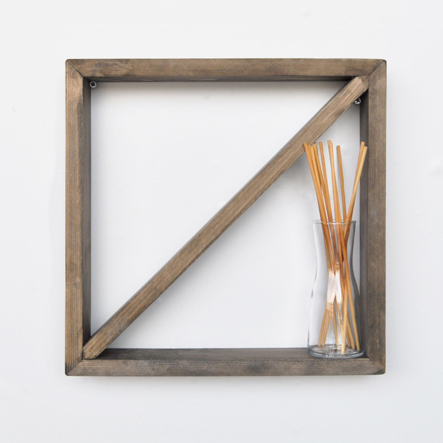 East Urban Home Kelli Square Solid Wood Cubby Shelf with Adjustable ...