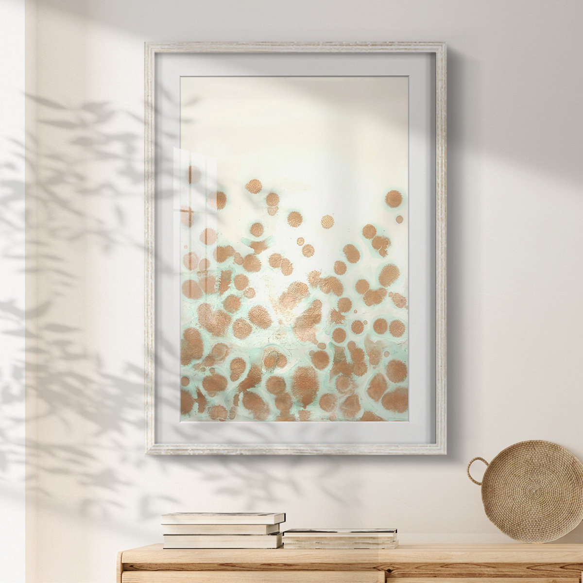 Ivy Bronx Printed Bronze Suspension Study I -Framed Print | Wayfair
