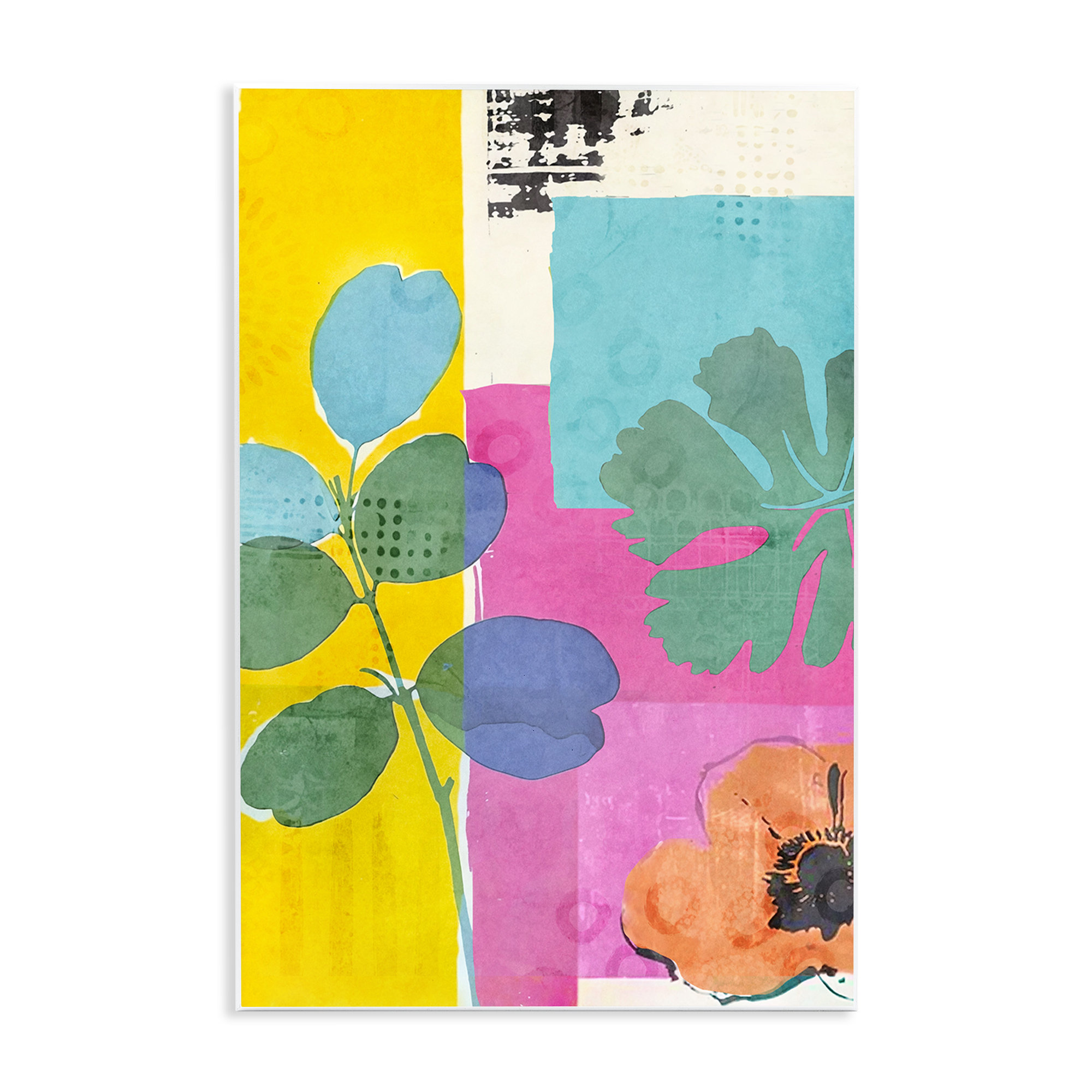 Ebern Designs The Bloom Drift Leaves Wall Plaque, design by Andrea ...