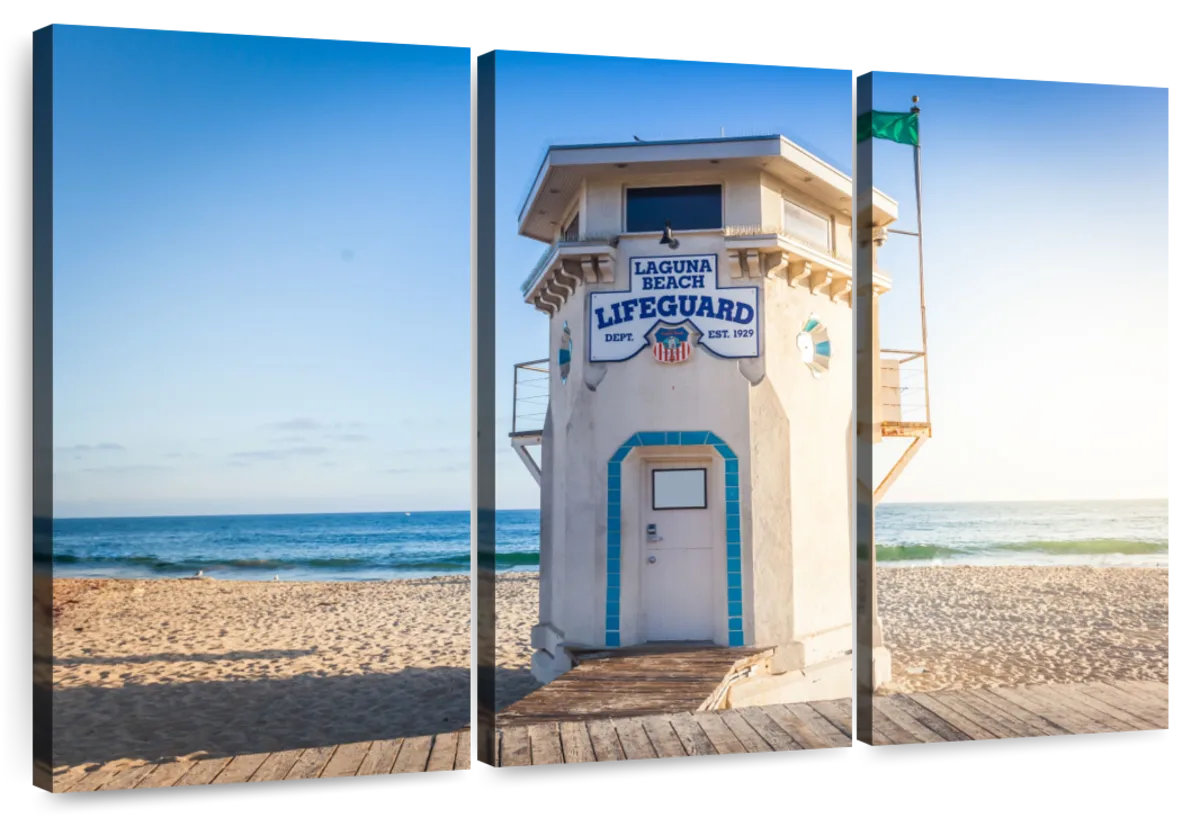 Beachcrest Home™ Gillard Laguna Beach Lifeguard Tower | Wayfair