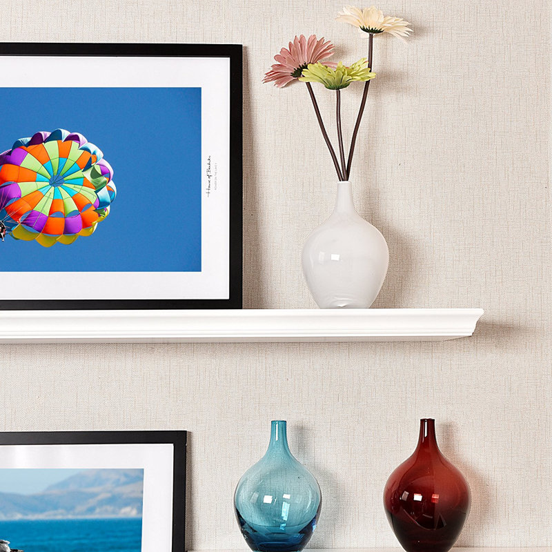 Alcott Hill® Floating Shelf with Adjustable Shelves & Reviews | Wayfair